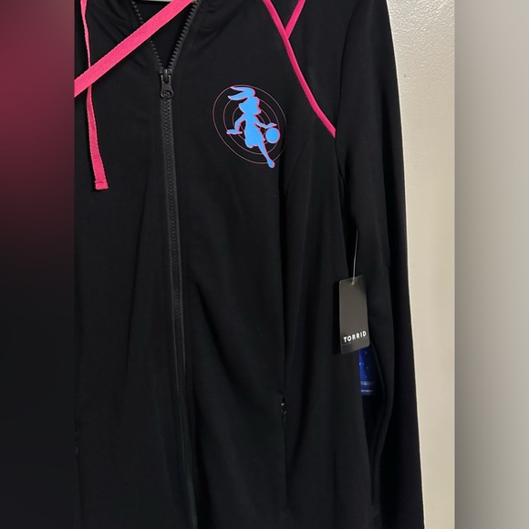 torrid | Jackets & Coats | Torrid Space Jam 2 Lola Bunny Zipup Hoodie ...